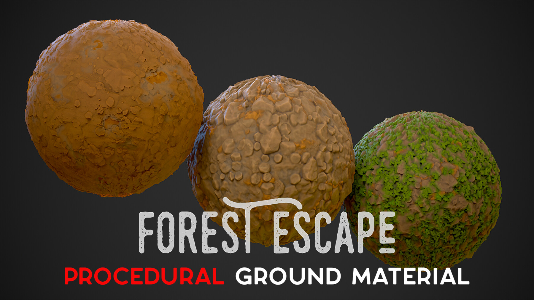 ArtStation - Forest Escape - Procedural Ground Materials | Game Assets