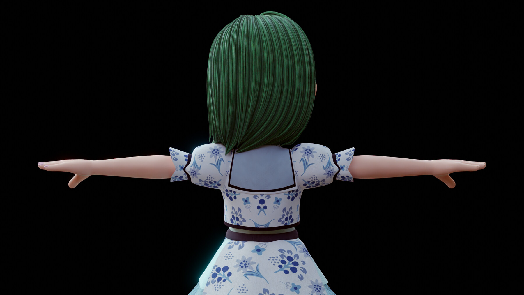 ArtStation - Little Girl - Fully Rigged | Game Assets