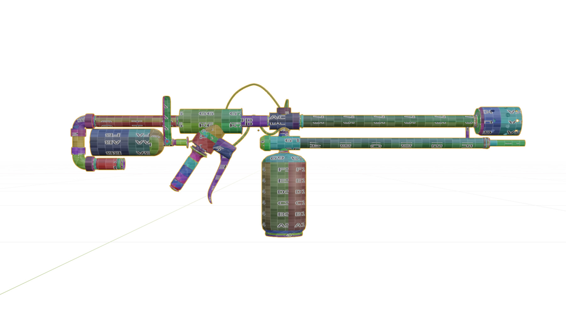 ArtStation - Flamethrower | Game Assets