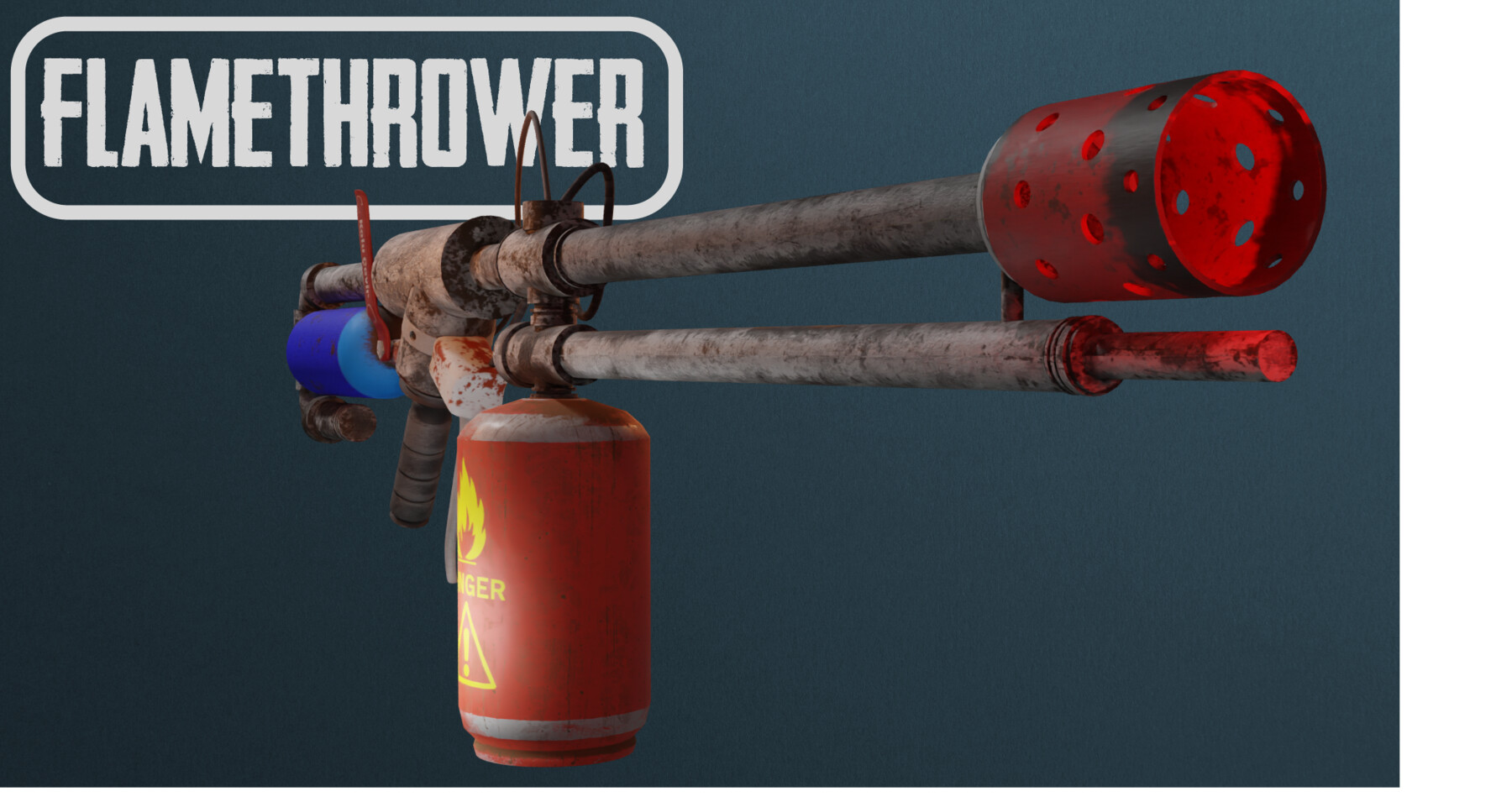 ArtStation - Flamethrower | Game Assets