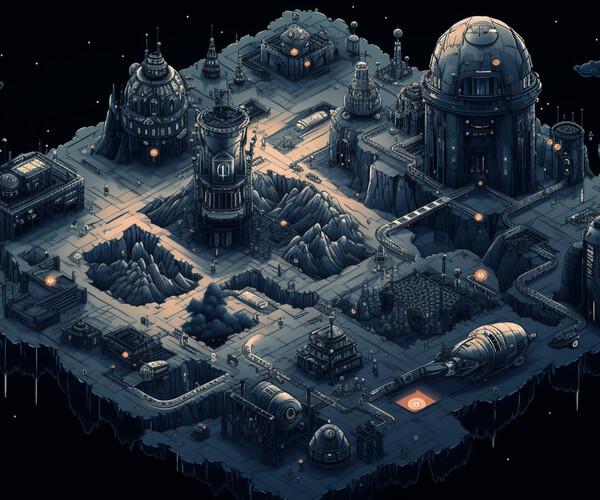 ArtStation - 3D Platform Game Design Prompt - Midjourney | Game Assets