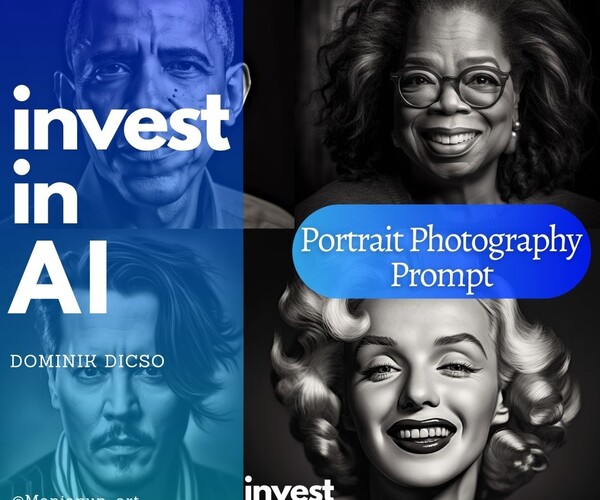 ArtStation - Realistic Portrait Photography - Midjourney | Resources