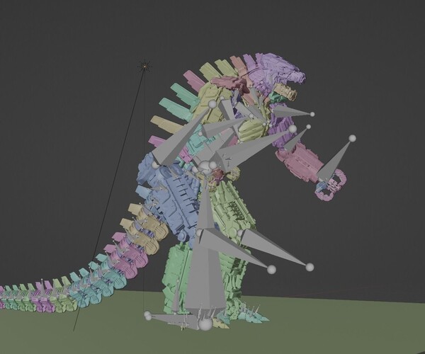 ArtStation - Mech zilla | Resources