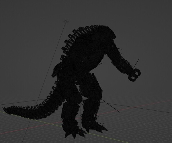 ArtStation - Mech zilla | Resources