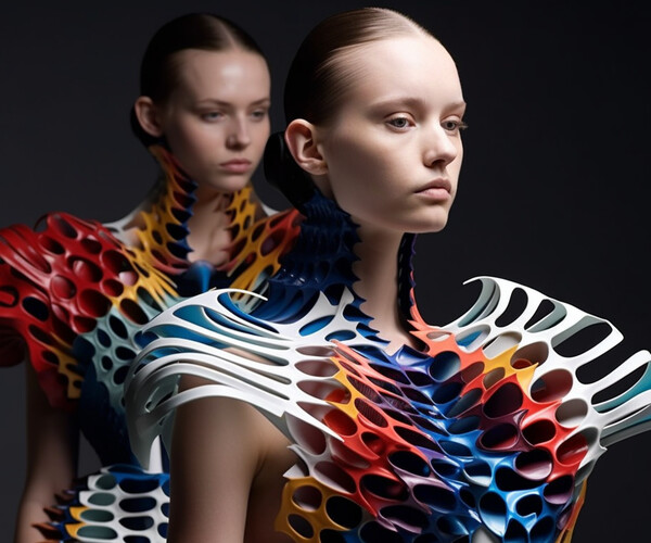 ArtStation - Visions of Futuristic Haute Couture by 1B42L8 Part 2 ...