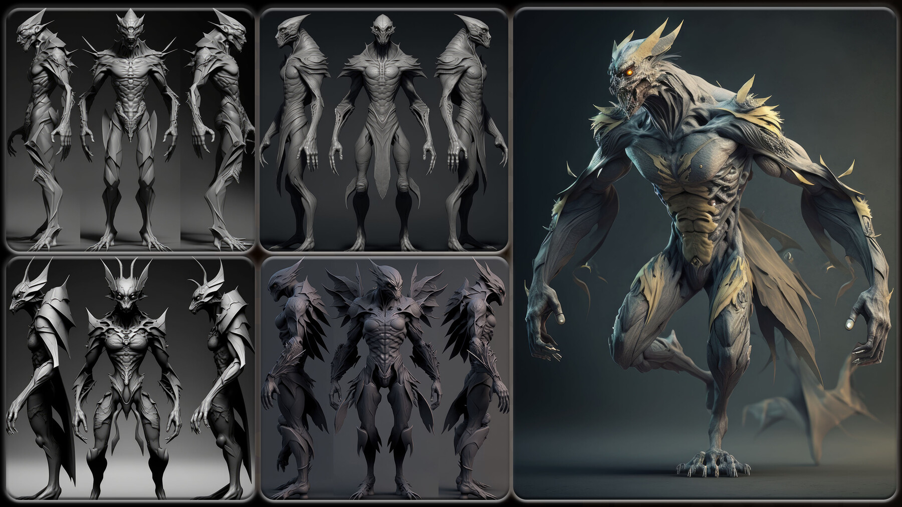 ArtStation - 300 Creature Sculpt Reference Pack | 4K | v.19 | Artworks