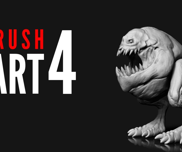 ArtStation - MLW_Creative - ZBRUSH Creature Sculpting FULL TUTORIAL | Tutorials