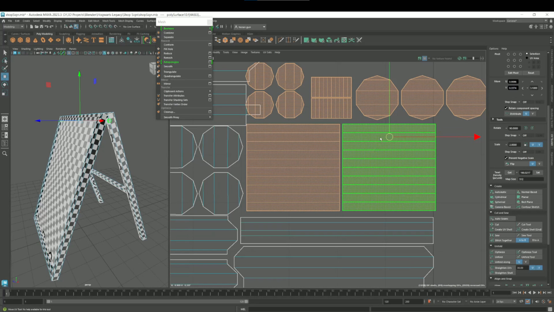 ArtStation - Tutorial: Magic Shop Sign | Tutorials