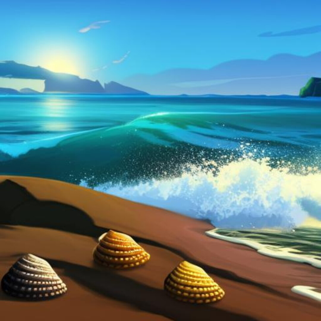 ArtStation - Seashells on Beach - Concept 1 | Artworks