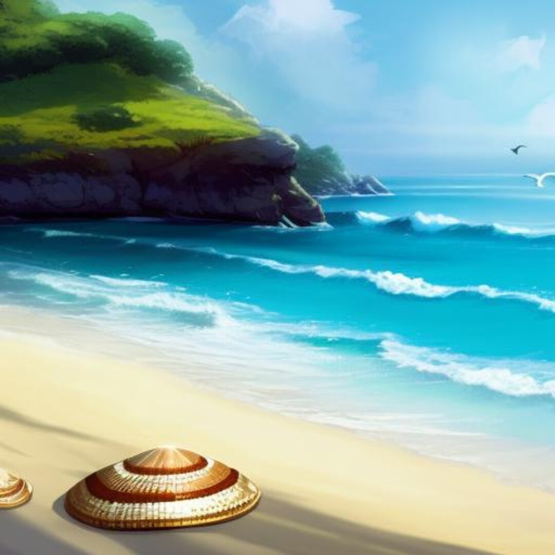 ArtStation - Seashells on Beach - Concept 1 | Artworks