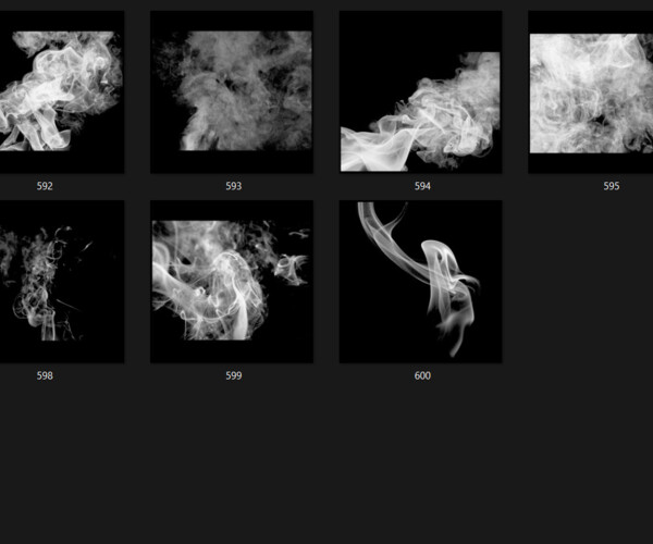 ArtStation - Smoke 300 Alpha Patterns 4K Size Full Pack | Brushes
