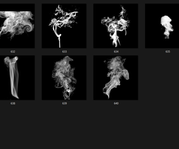ArtStation - Smoke 300 Alpha Patterns 4K Size Full Pack | Brushes
