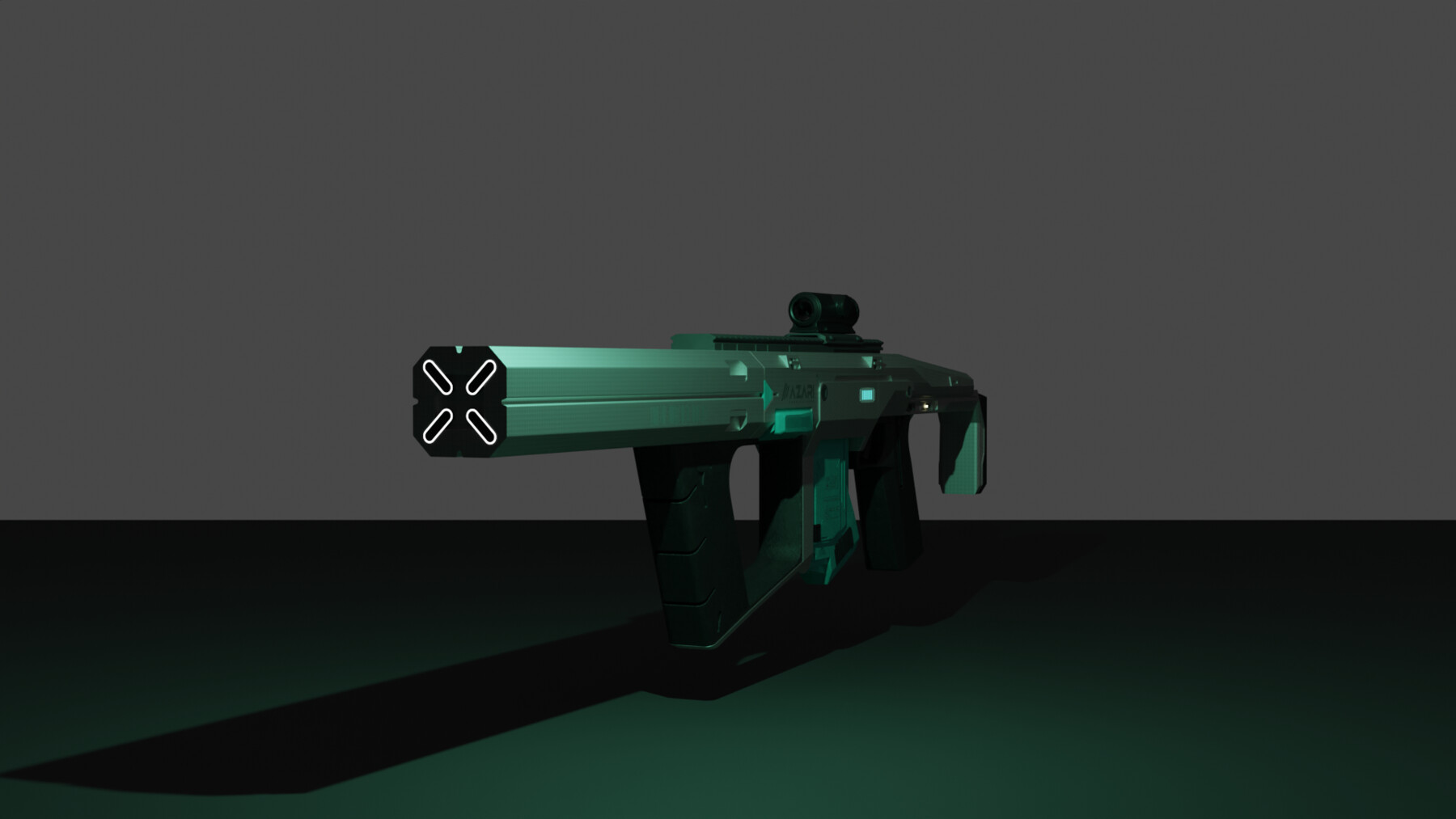 ArtStation - Quality 3D Sci-Fi Power Quad Rifle | Game Assets