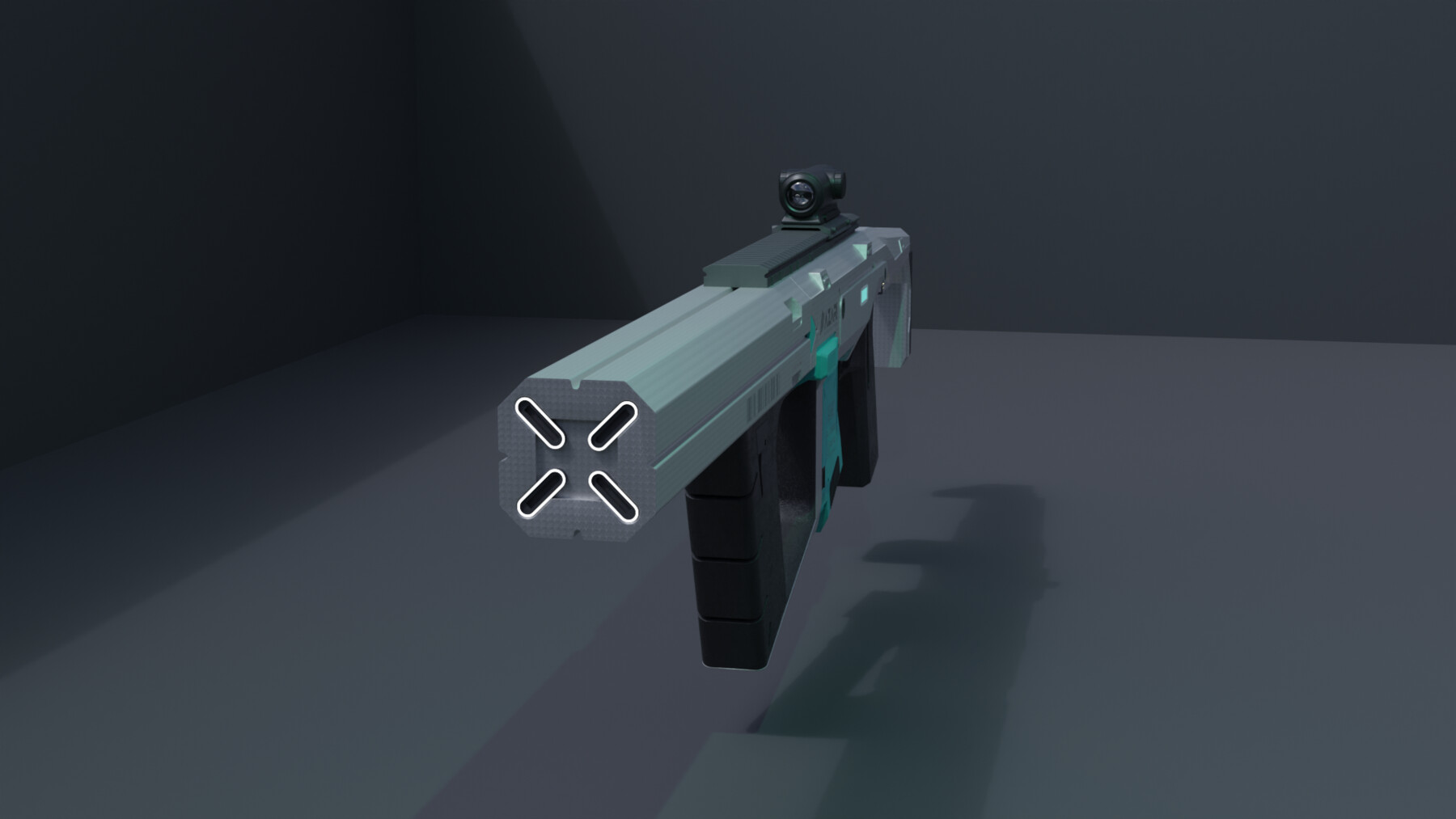 ArtStation - Quality 3D Sci-Fi Power Quad Rifle | Game Assets