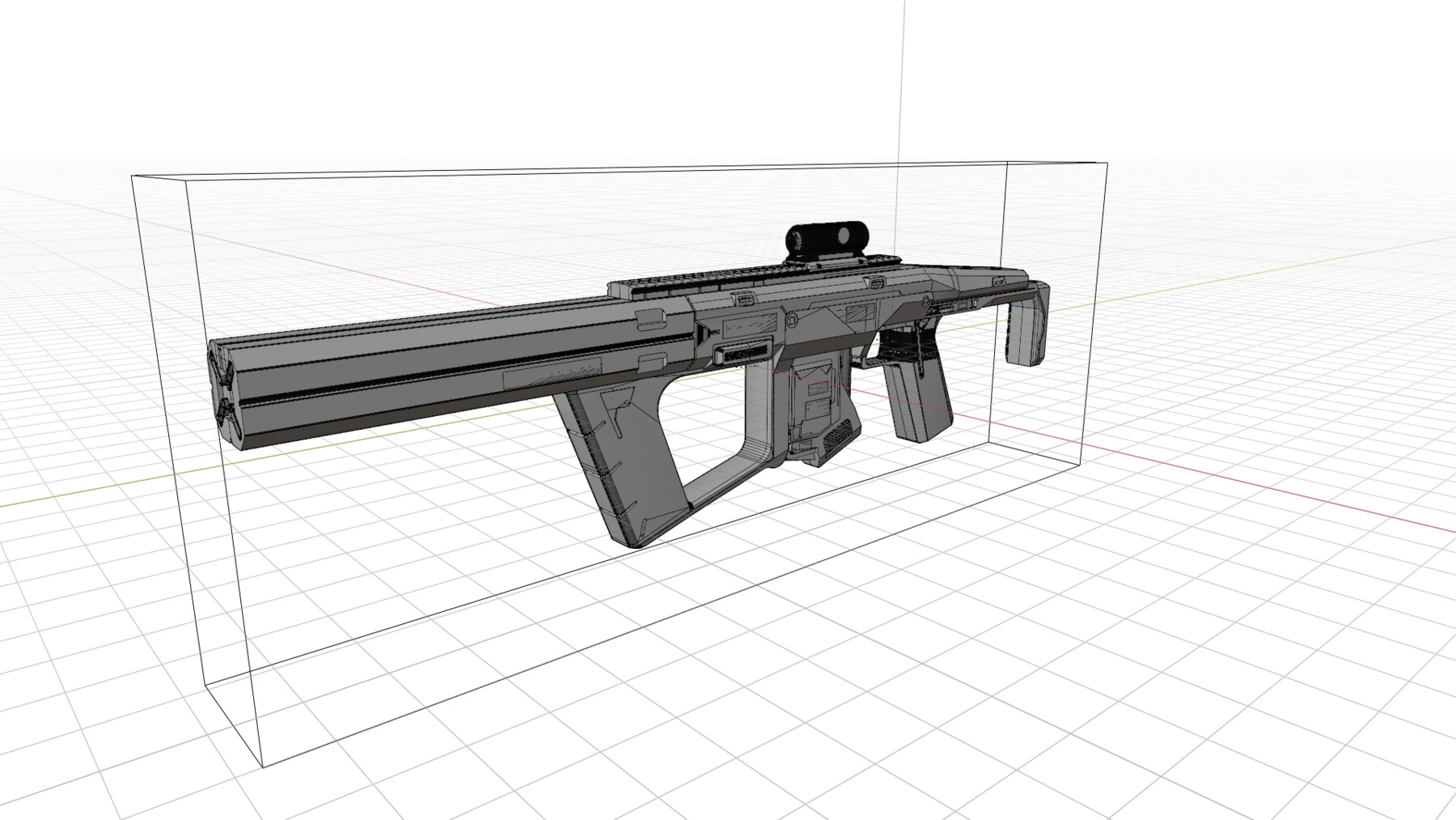 ArtStation - Quality 3D Sci-Fi Power Quad Rifle | Game Assets