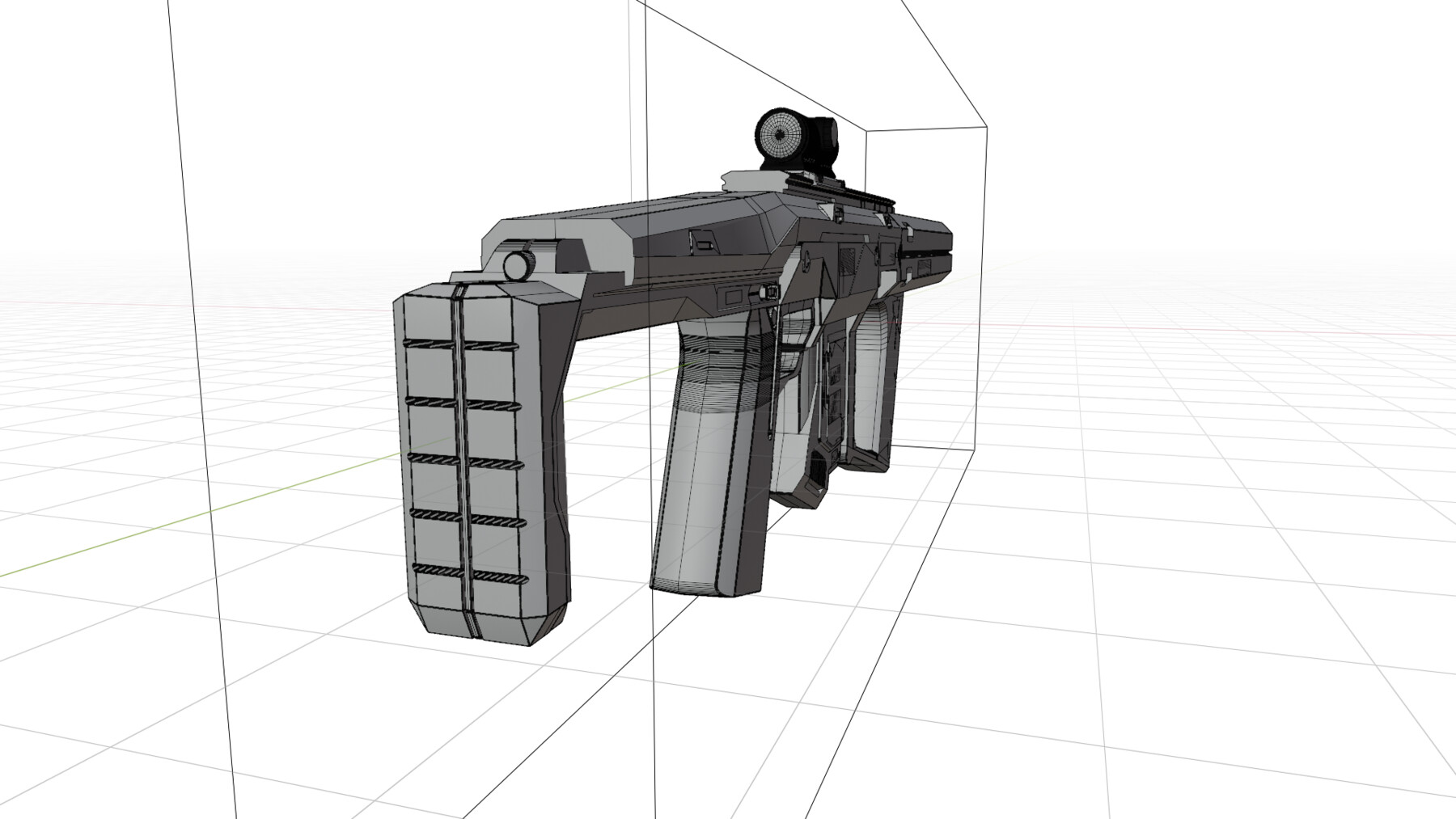 ArtStation - Quality 3D Sci-Fi Power Quad Rifle | Game Assets