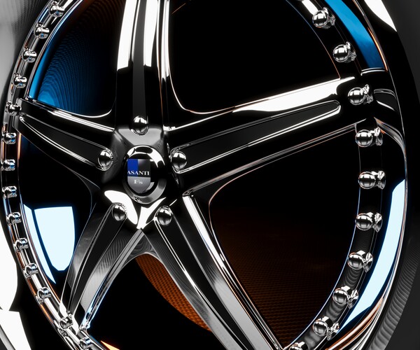 ArtStation - Wheel Asanti AF 144 | Resources