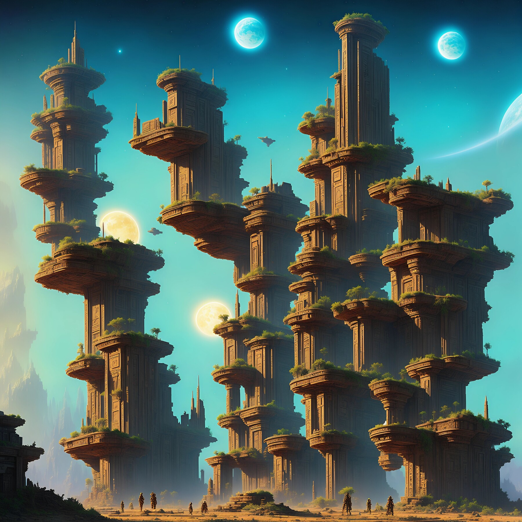 ArtStation - The future on a Picture | Artworks