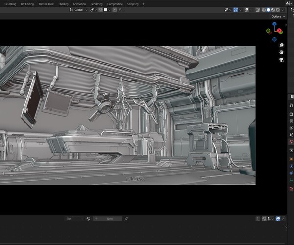 ArtStation - Pierrot - Intermission [PSD/.blend] | Resources