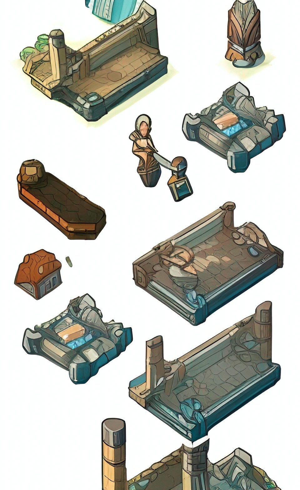 ArtStation - assets for side-scrolling platformer game minimalist 18640 jpg wombo art pack ...