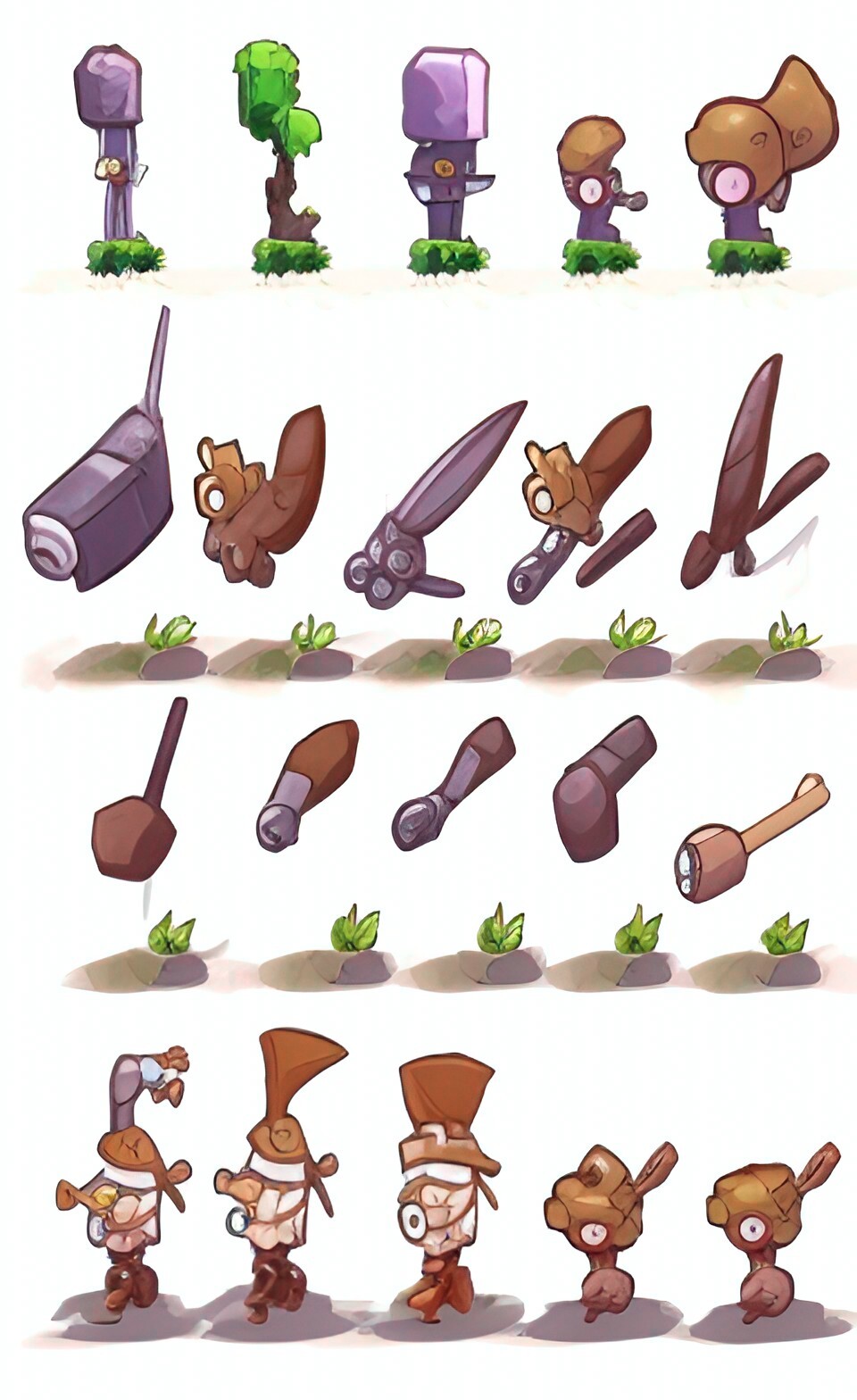 ArtStation - assets for side-scrolling platformer game minimalist 18640 jpg wombo art pack ...