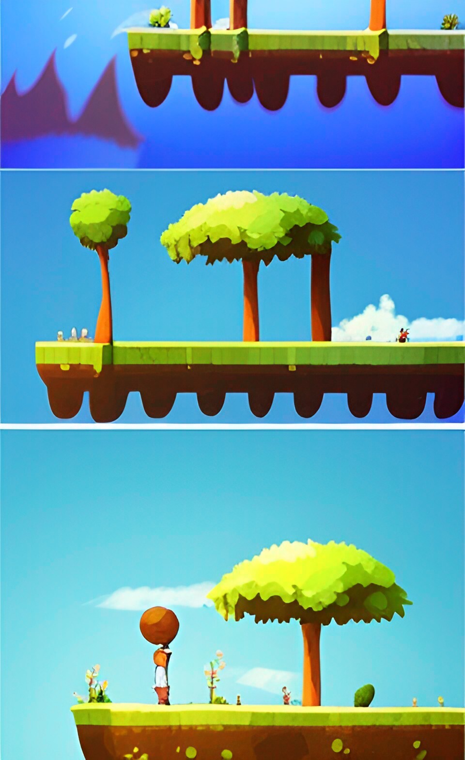 ArtStation - assets for side-scrolling platformer game minimalist 18640 jpg wombo art pack ...