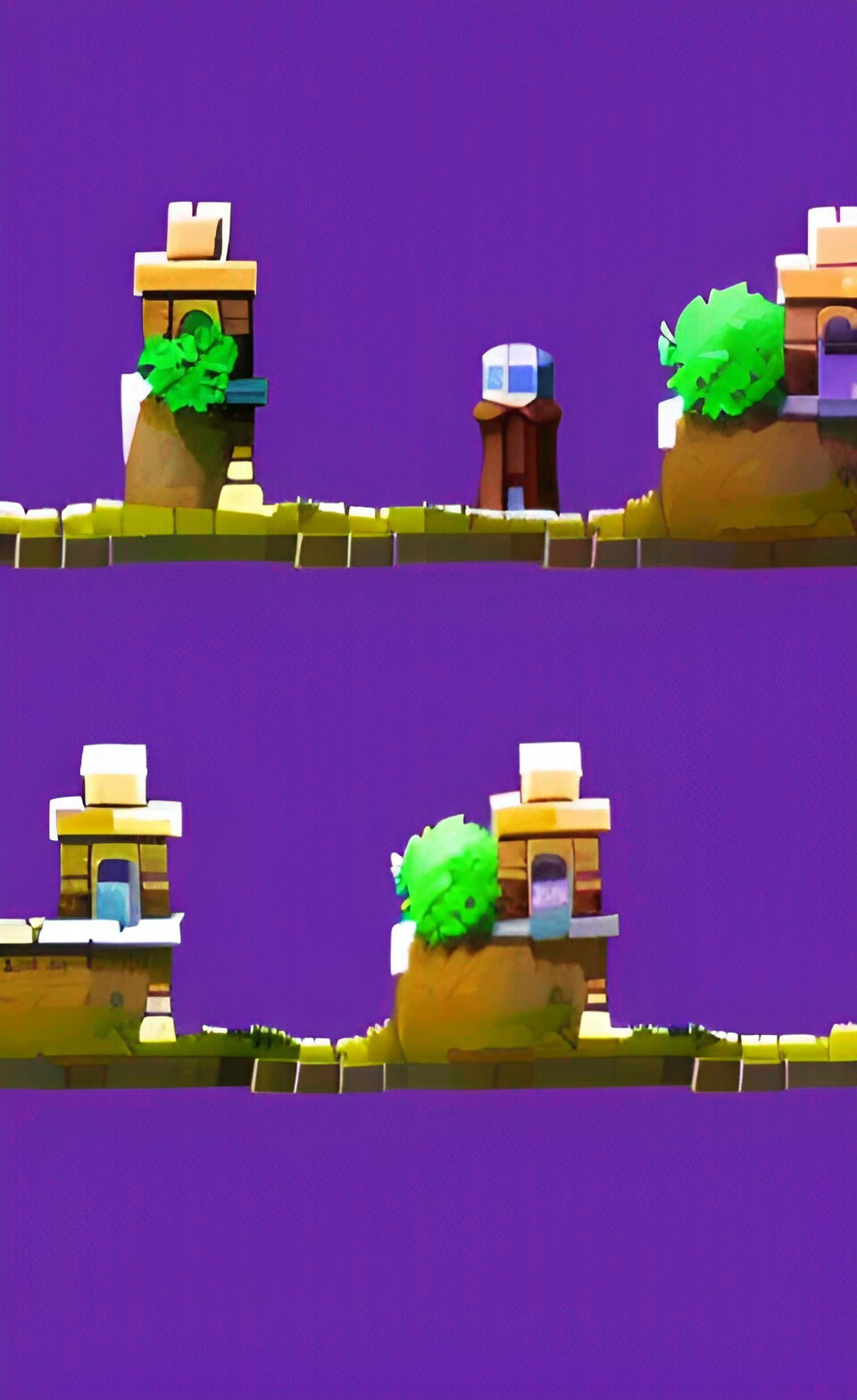 ArtStation - assets for side-scrolling platformer game minimalist 18640 ...