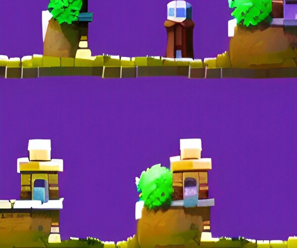 ArtStation - assets for side-scrolling platformer game minimalist 18640 jpg wombo art pack ...