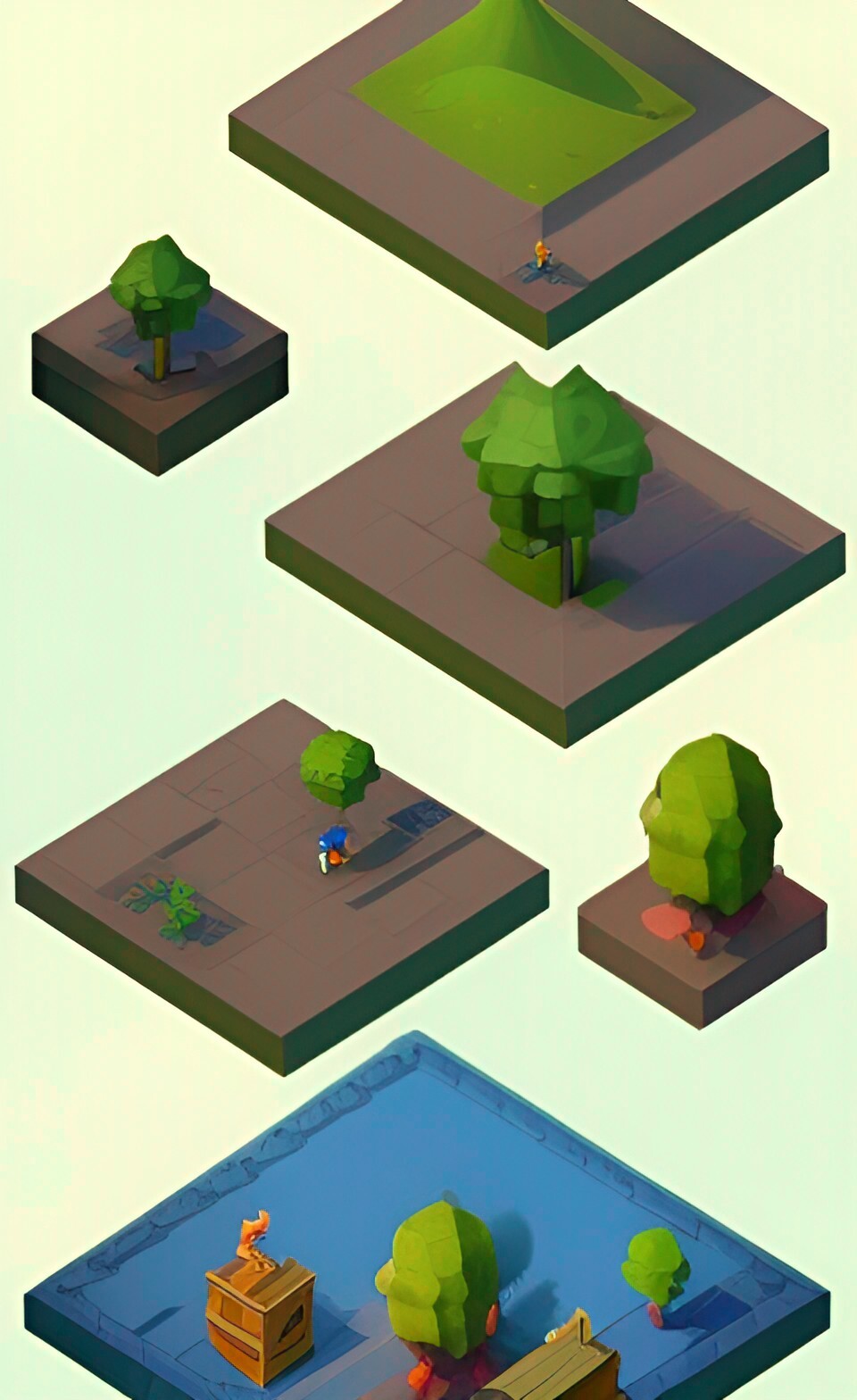 ArtStation - assets for side-scrolling platformer game minimalist 18640 jpg wombo art pack ...