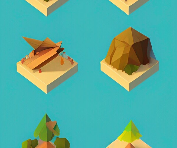 ArtStation - assets for side-scrolling platformer game minimalist 18640 ...