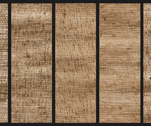 ArtStation - 45 Realistic seamless burlap textures / SBSAR / PNG / 4K ...