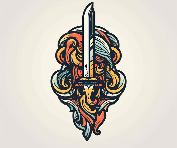 ArtStation - Mascot Abstract Art Logo Prompt - Midjourney | Artworks