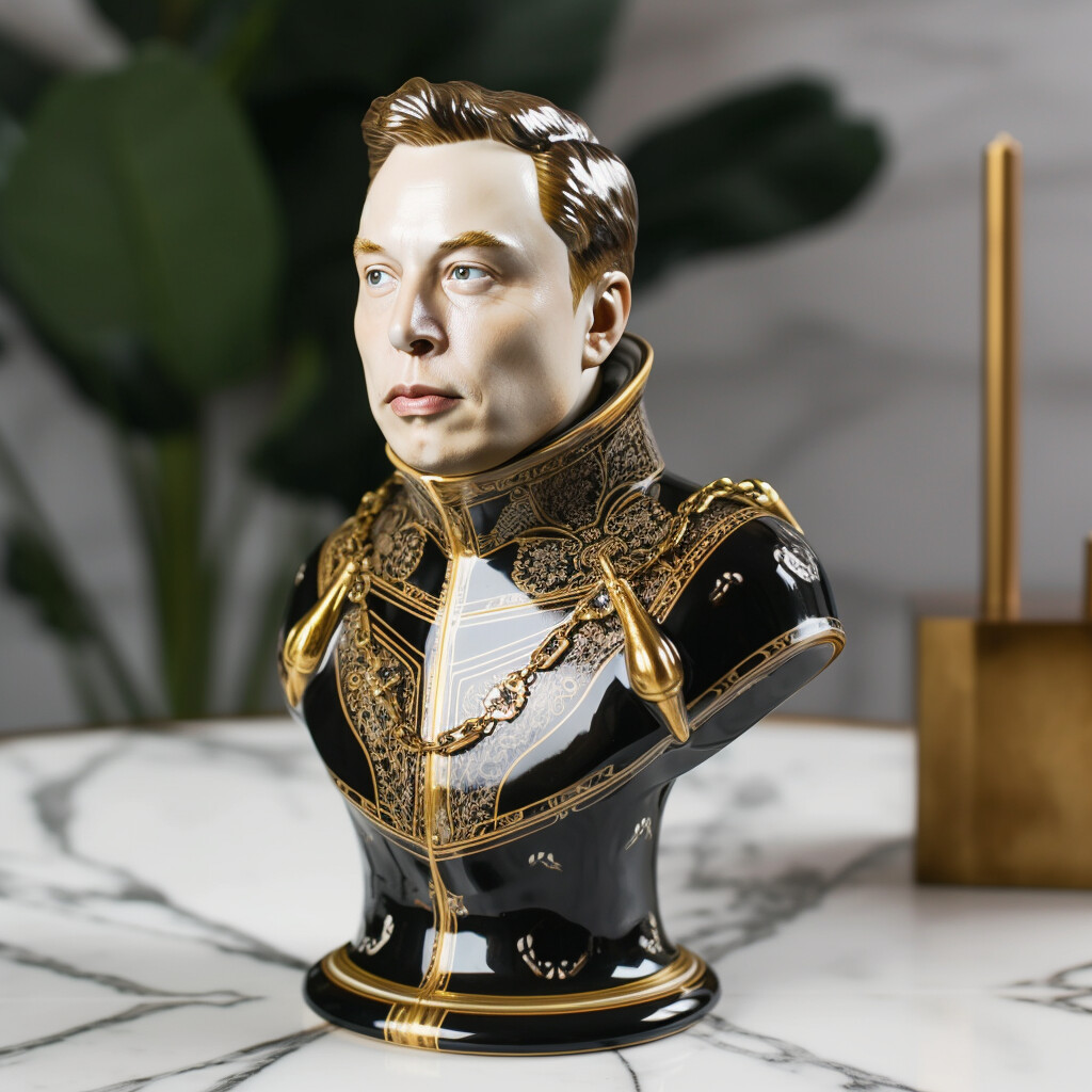 ArtStation - Premium Porcelain Head Figure Prompt - Midjourney | Artworks
