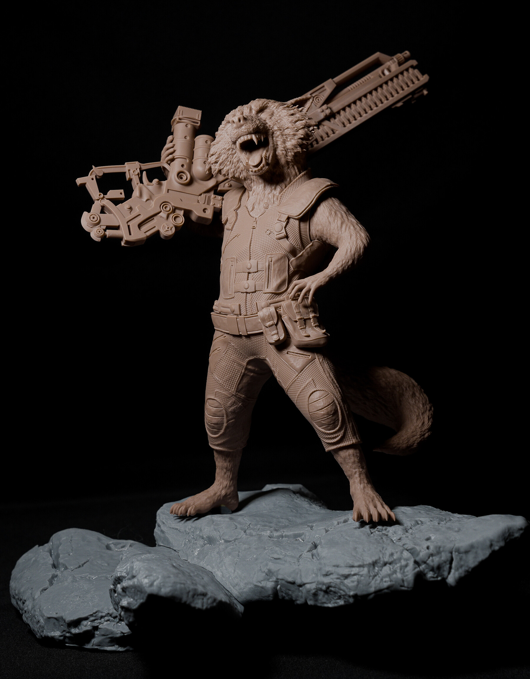 ArtStation - Guardians Of The Galaxy Rocket | Resources