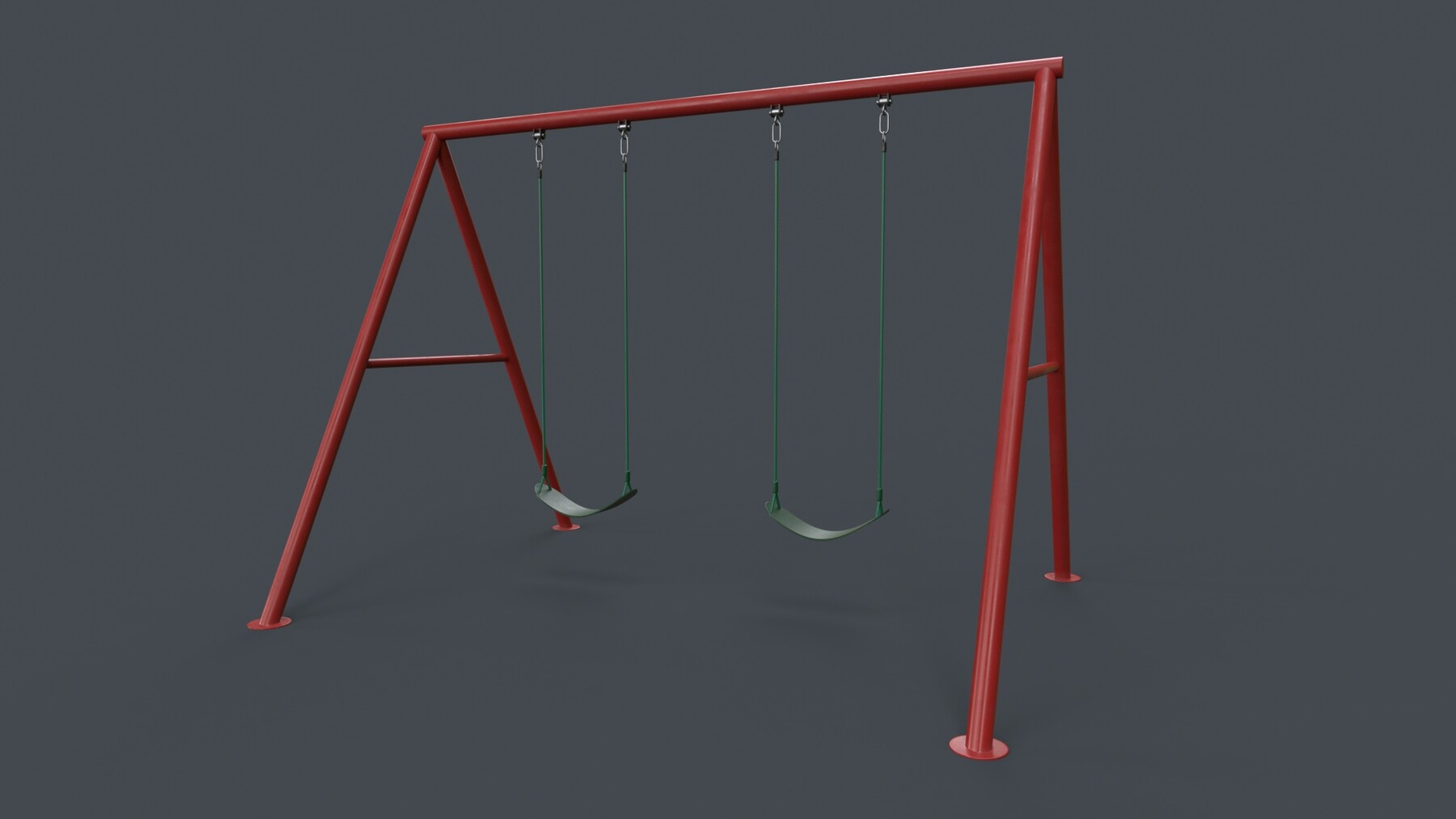 ArtStation - PBR Modular Outdoor Playground Swing Sets A | Game Assets