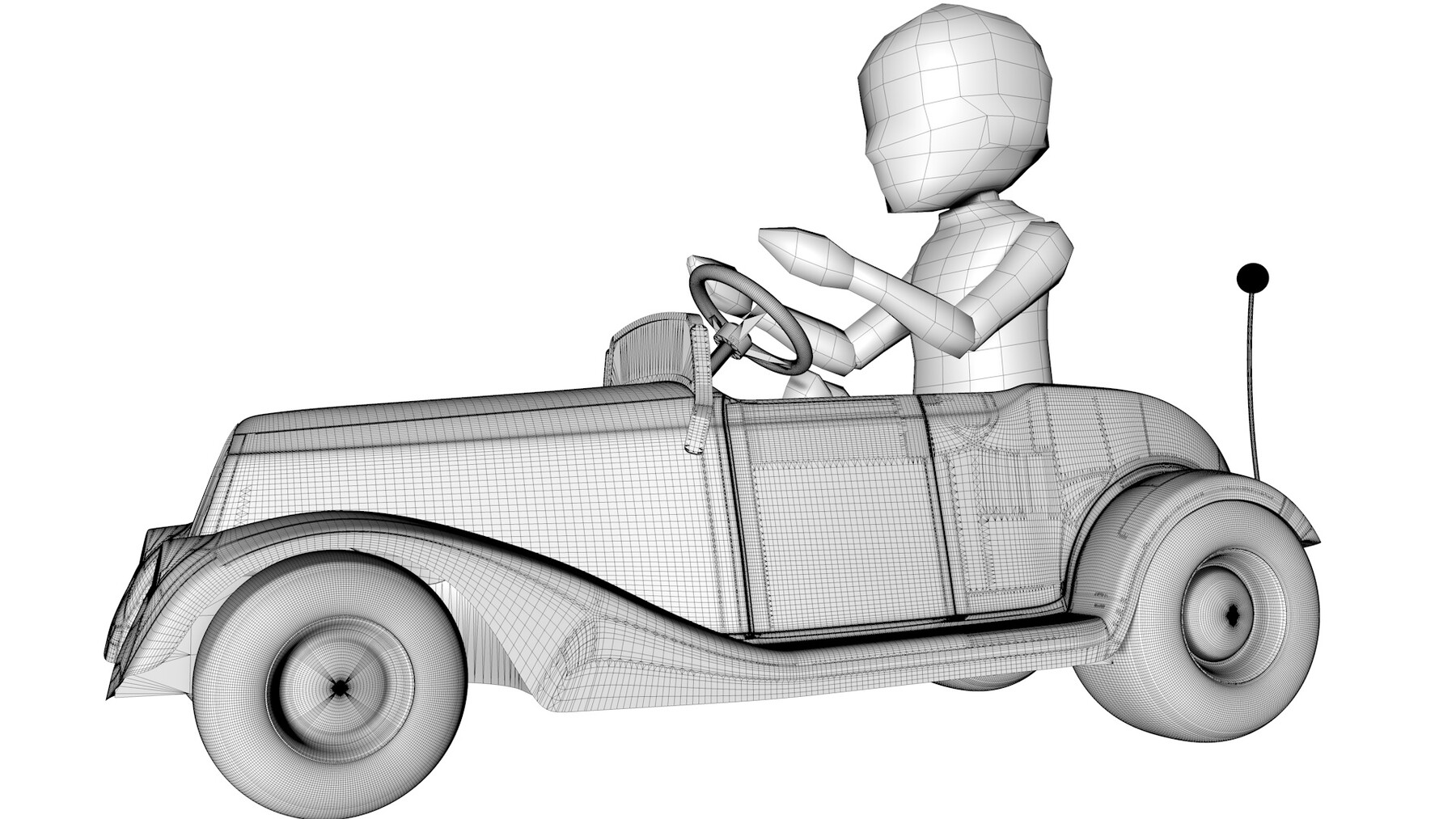 ArtStation - Kids Car Electric Toys 3D Model | Resources