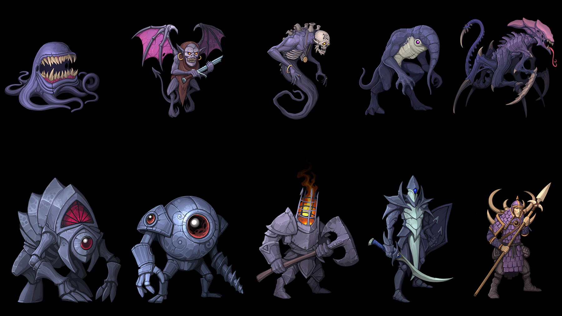 ArtStation - Fantasy Army Characters pack4 | Game Assets