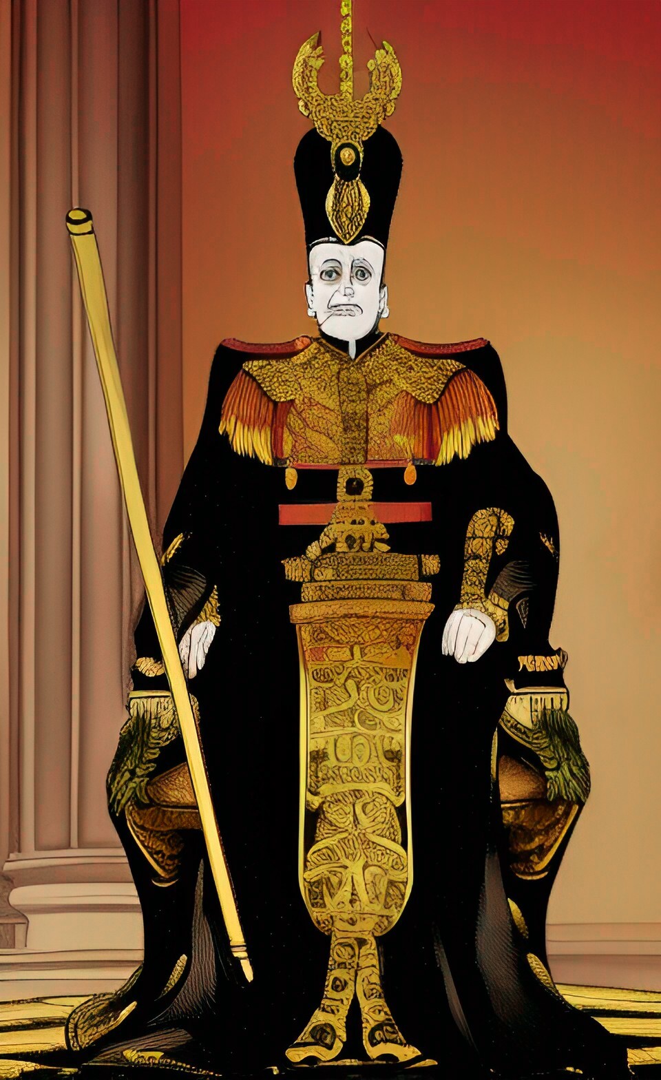 ArtStation - tarod card The Hierophant 17640 jpg wombo art pack | Artworks