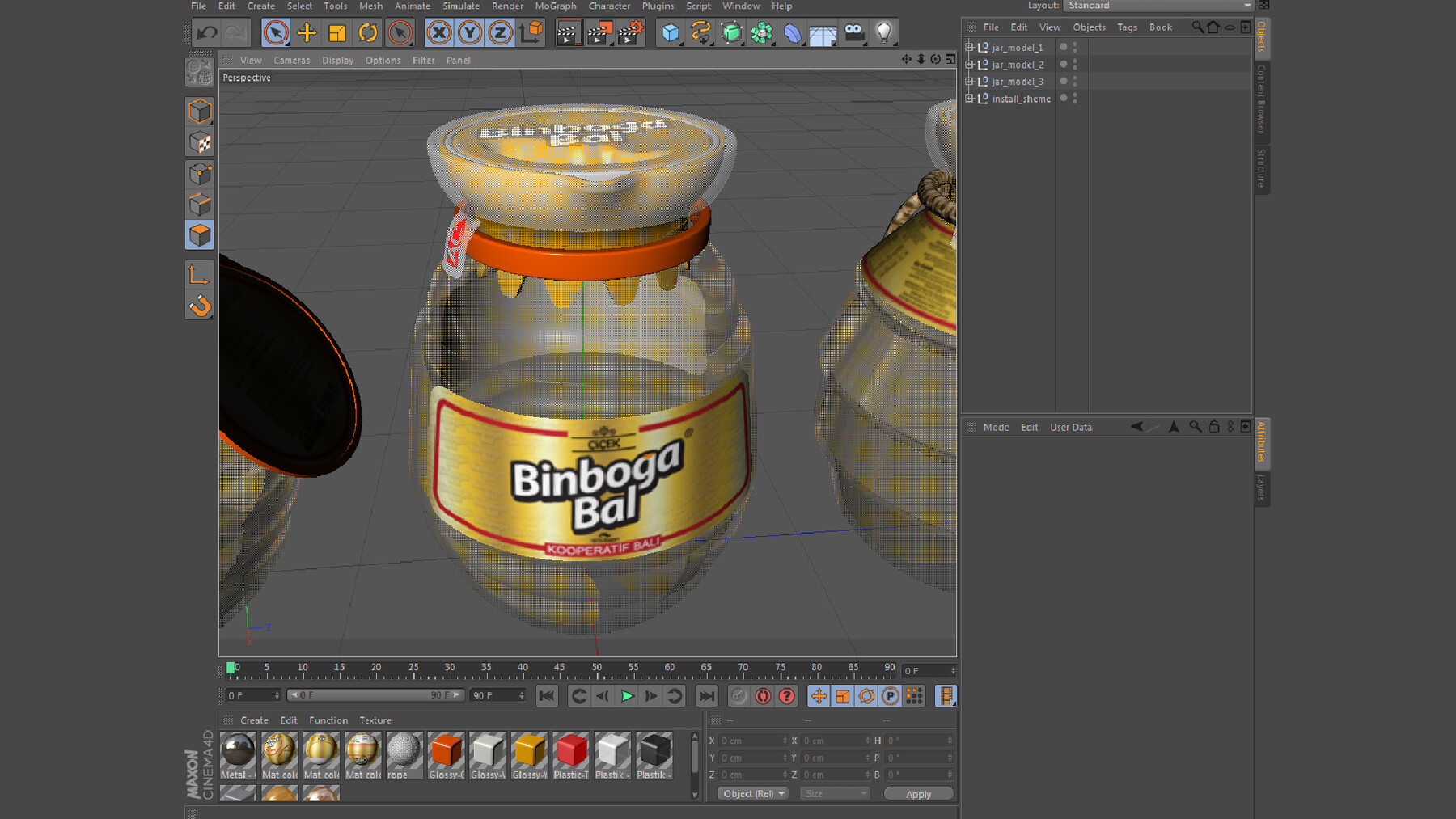ArtStation - Honey Jar 3D Model | Resources