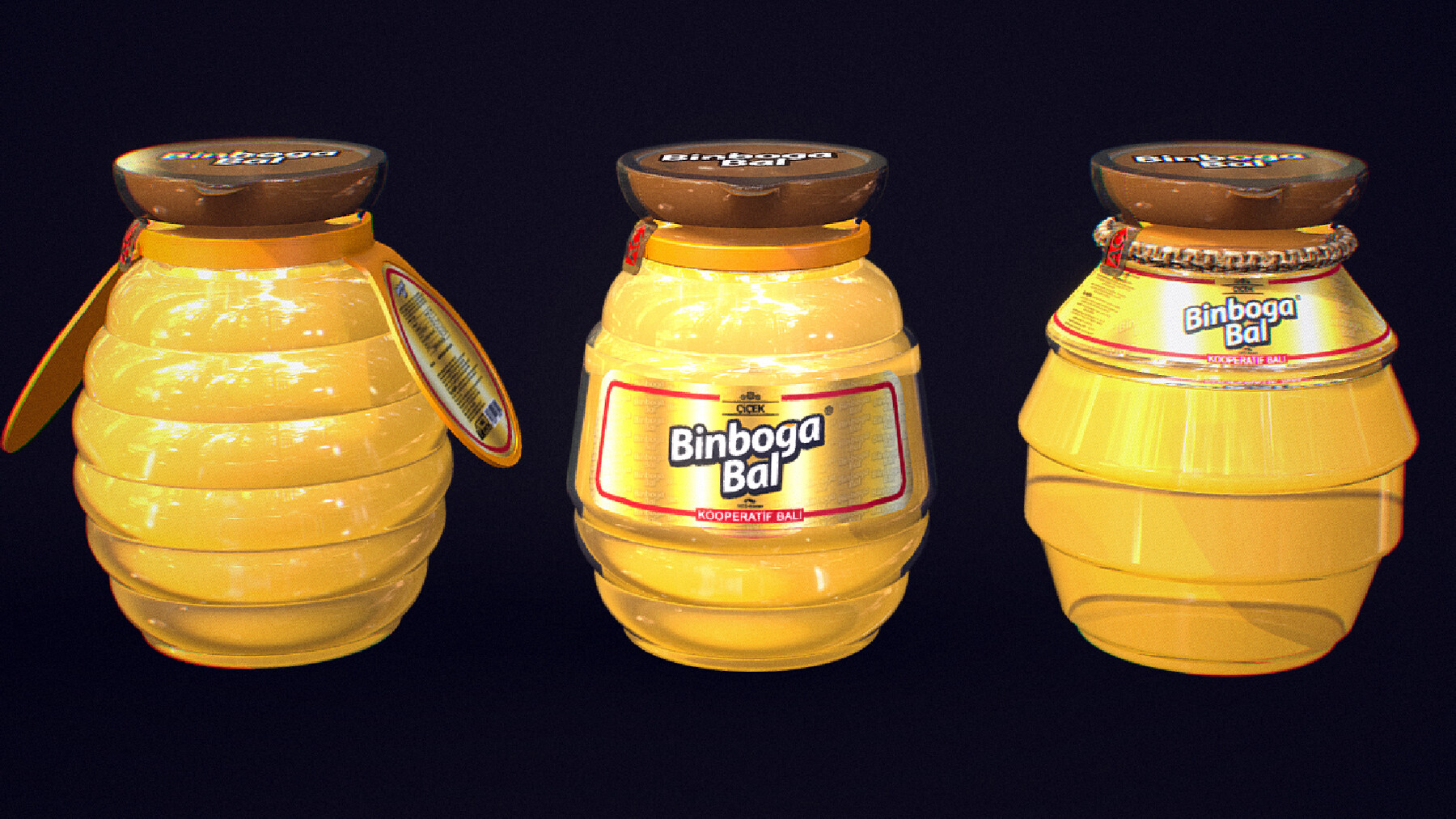 ArtStation - Honey Jar 3D Model | Resources