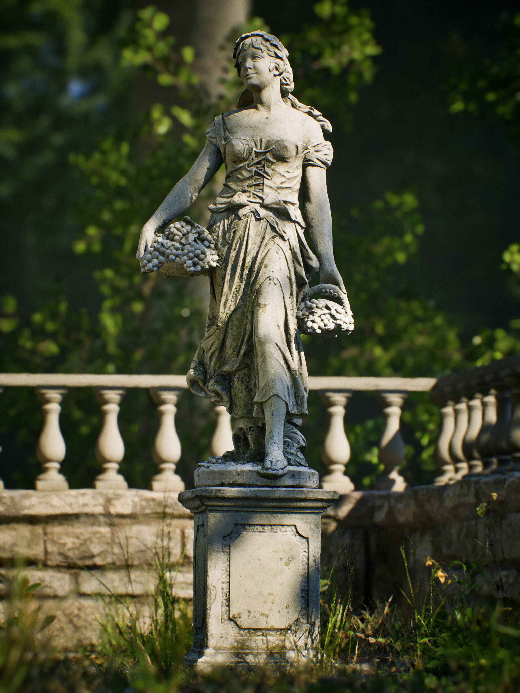 ArtStation - Ancient statues | Game Assets