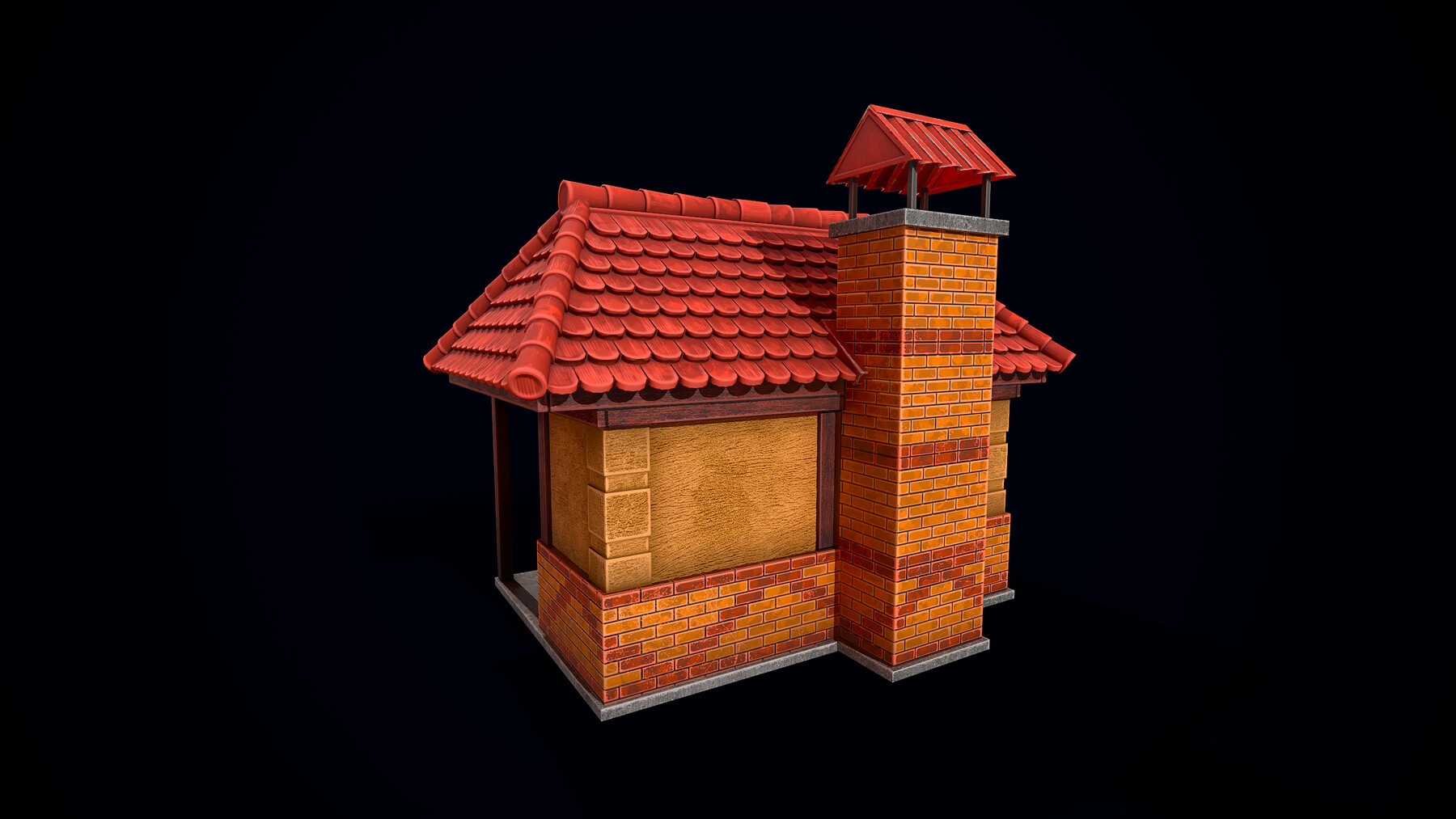 ArtStation - Guest House | Game Assets