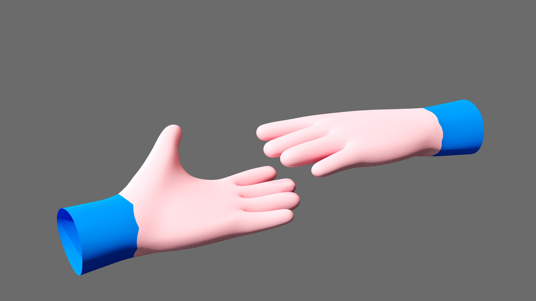 ArtStation - Cartoon hands | Game Assets