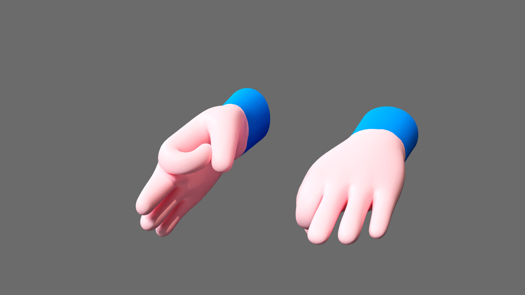 ArtStation - Cartoon hands | Game Assets