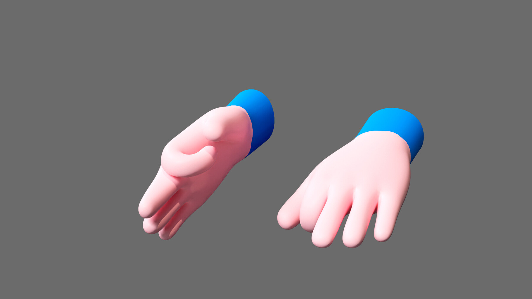 ArtStation - Cartoon hands | Game Assets