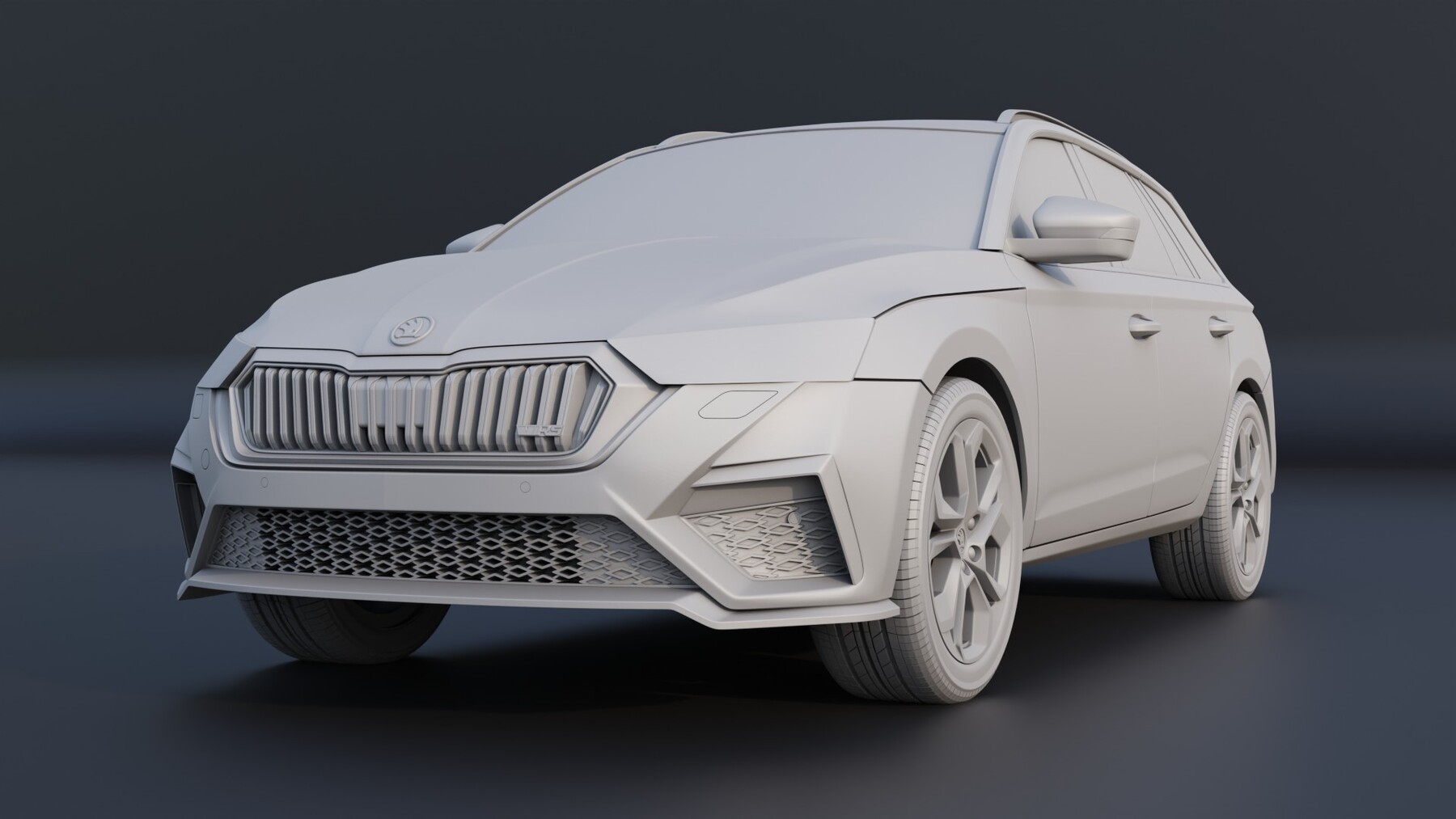 ArtStation - Skoda Octavia IV Combi RS stl for 3D printing | Game Assets