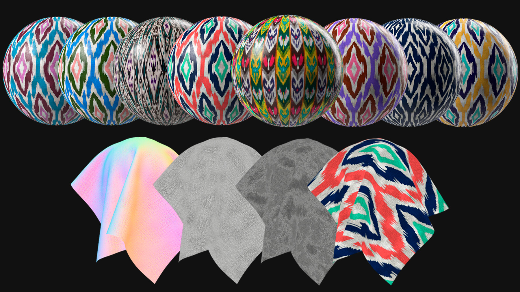 ArtStation - Adras & Atlas Materials | Game Assets