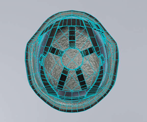 ArtStation - Kevlar helmet M1 Temp 3000 Low-poly 3D model | Game Assets