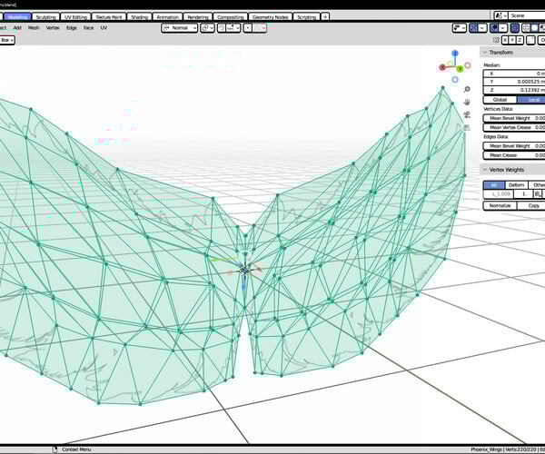 ArtStation - Animated Phoenix Wings Low-poly 3D model | Game Assets