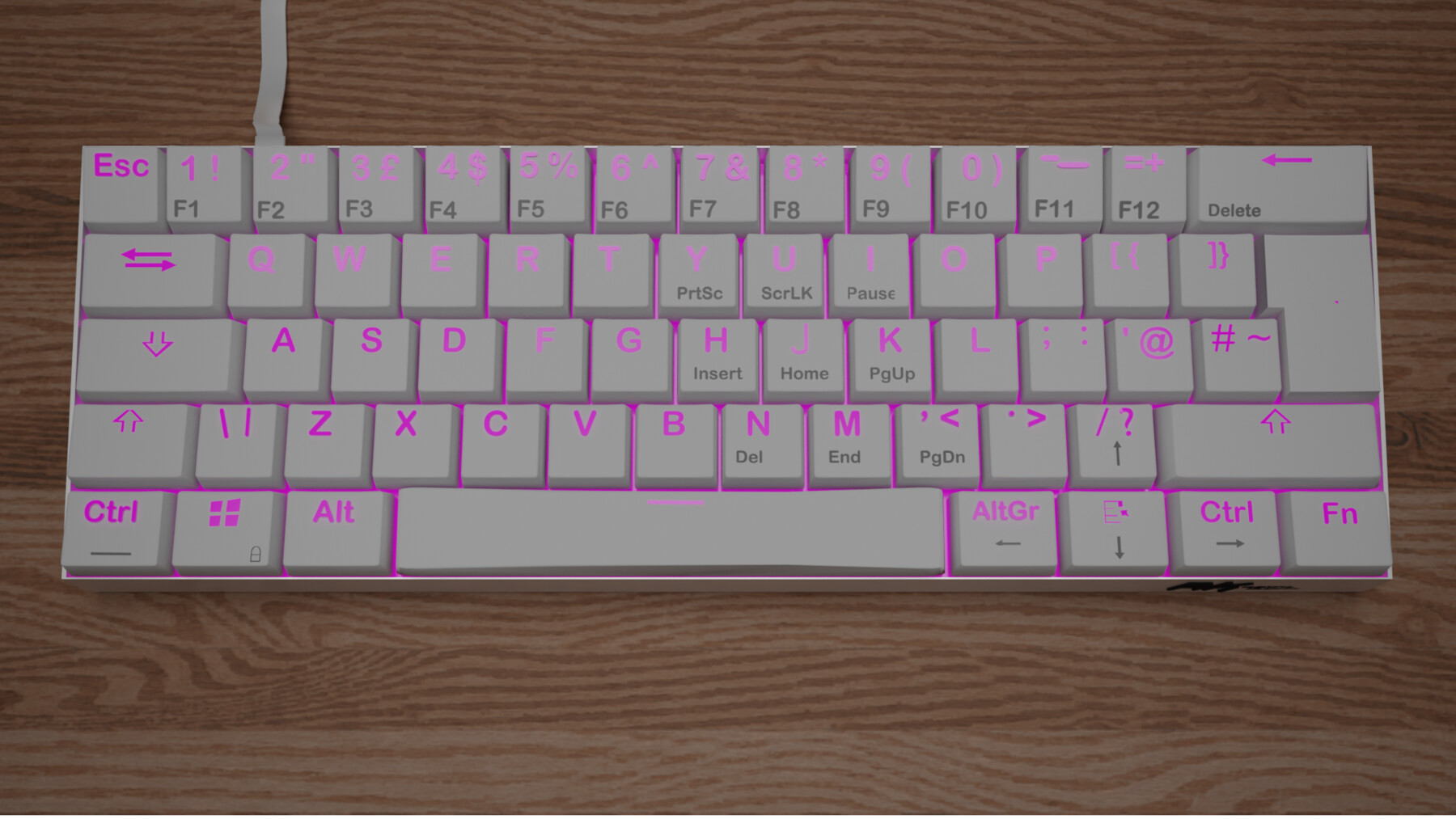 ArtStation - 3D RK61 Keyboard | Resources